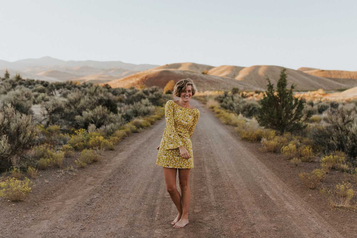 Natalie in the Painted Hills, Oregon - Whitling Photography